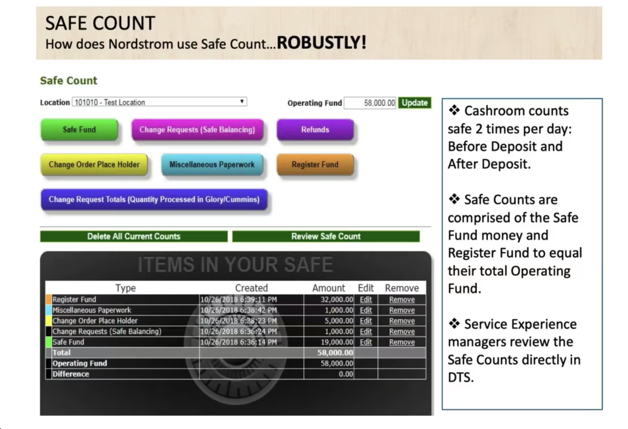 Safe Count Webinar - DTS Connex